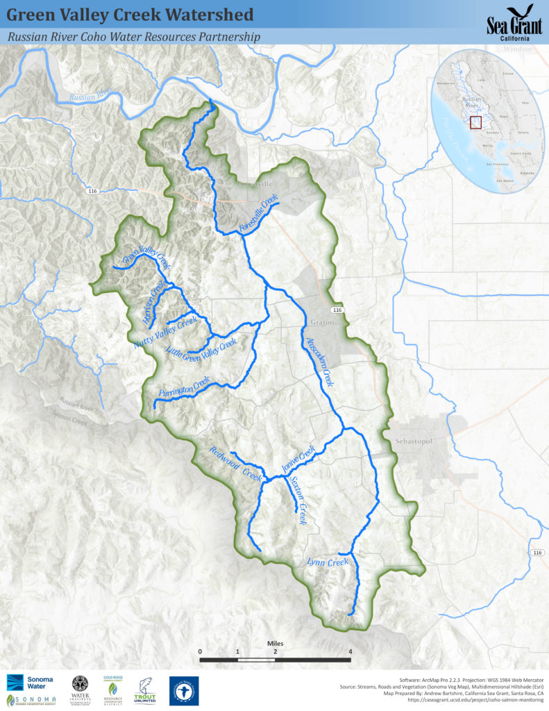 Green Valley Creek – Russian River Coho Water Resources Partnership
